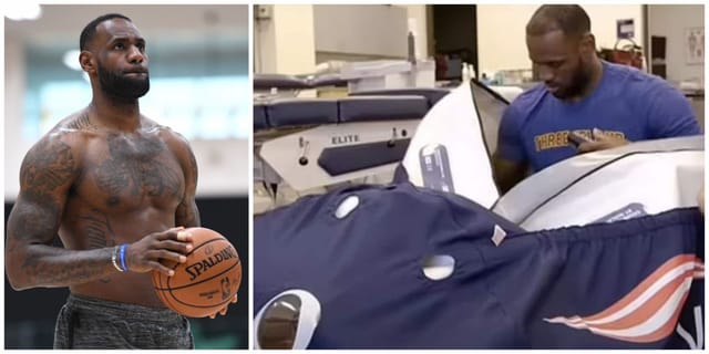 Watch: LeBron James gives sneak peek of his $1.5 Million health regime ...