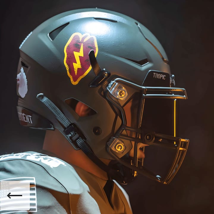 What is on the Army Football Helmet? Exploring the design and meaning ...