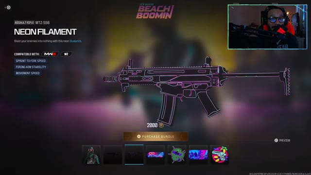 Beach Boomin bundle in Warzone and MW3: Price, what's included, and more