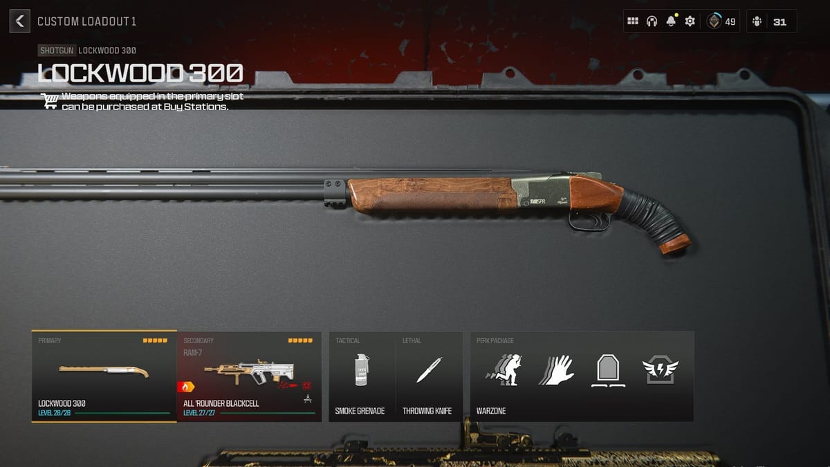 Best one shot Shotgun loadout in Warzone Season 1