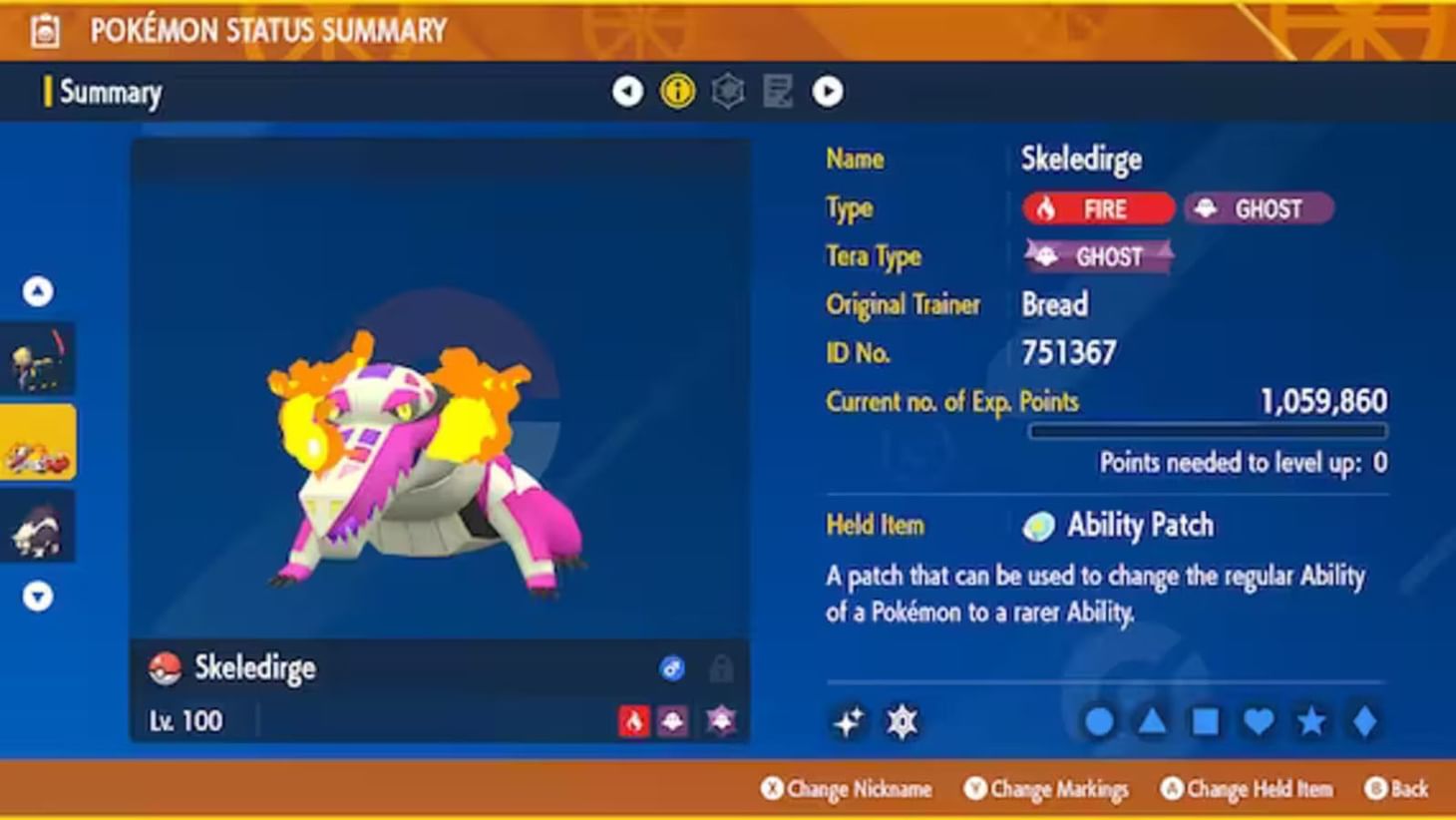 How to cook a Shiny Fire Sandwich in Pokemon Scarlet and Violet