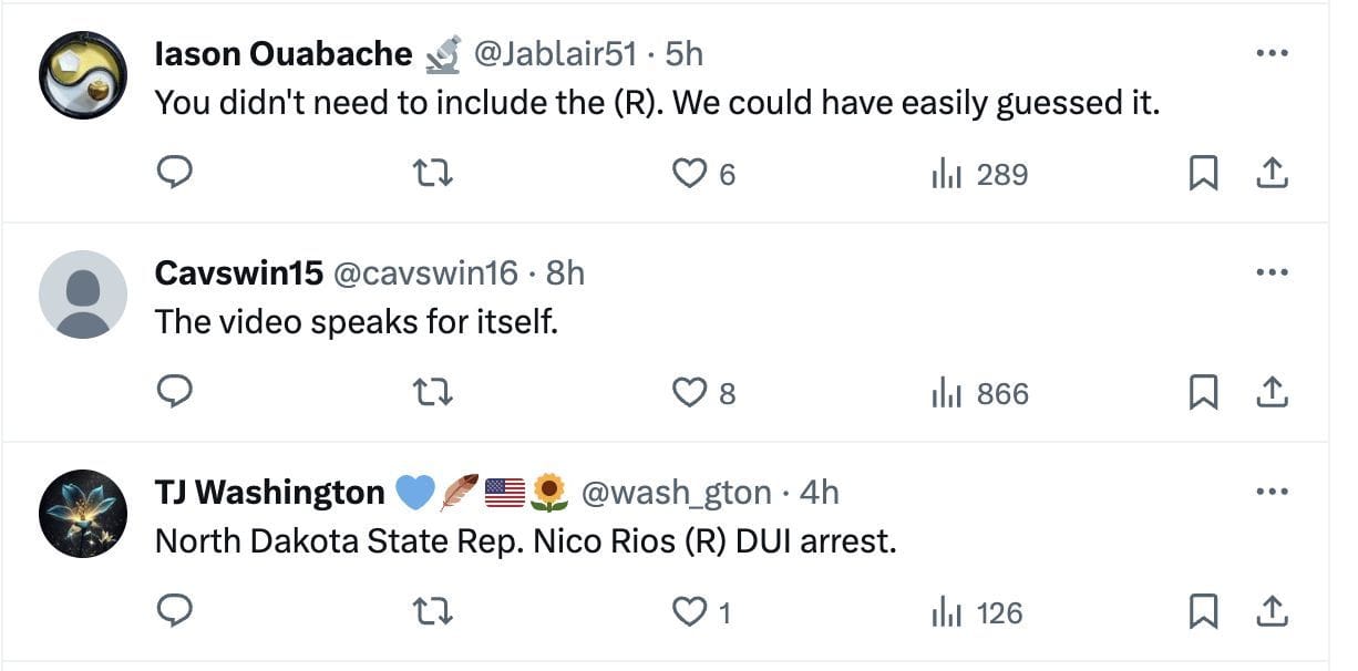 What did Nico Rios say? North Dakota Republican's racist, hom*phobic ...