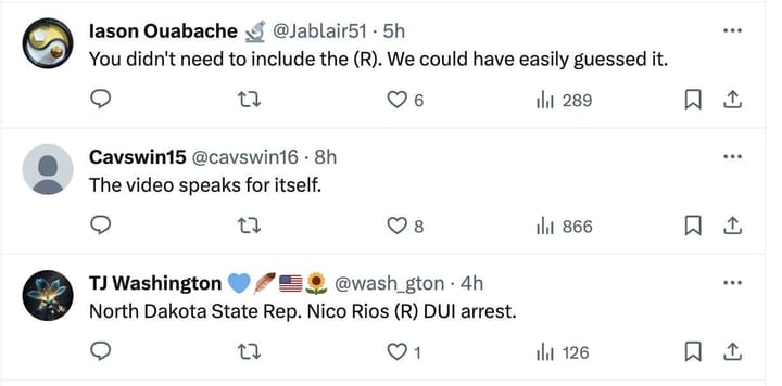 What did Nico Rios say? North Dakota Republican's racist, hom*phobic ...