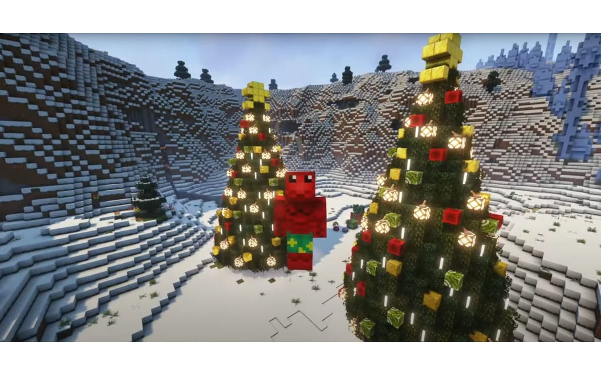 10 best Minecraft Christmas tree designs