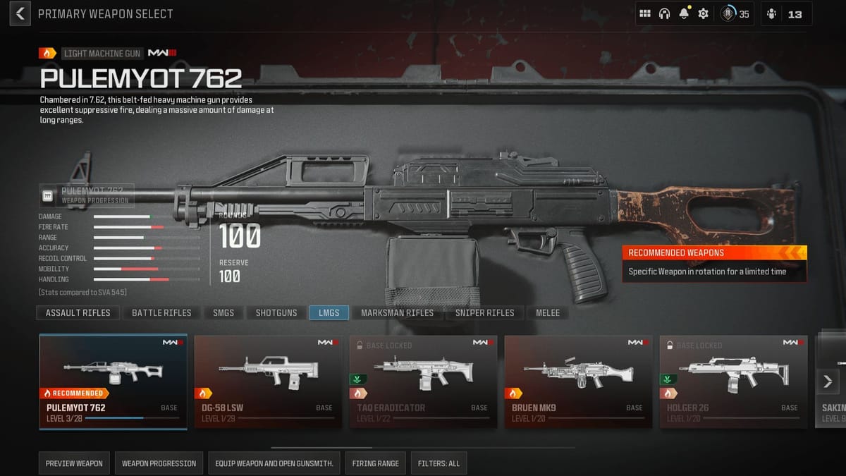 Best Pulemyot 762 Warzone loadout (Season 2): Attachments, class setup ...