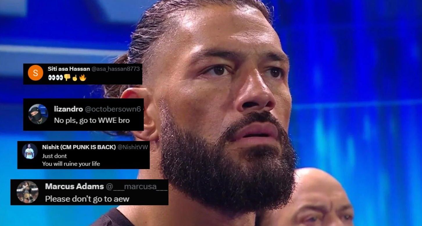 "Please don't go to AEW," "You will ruin your life" - WWE Universe in ...