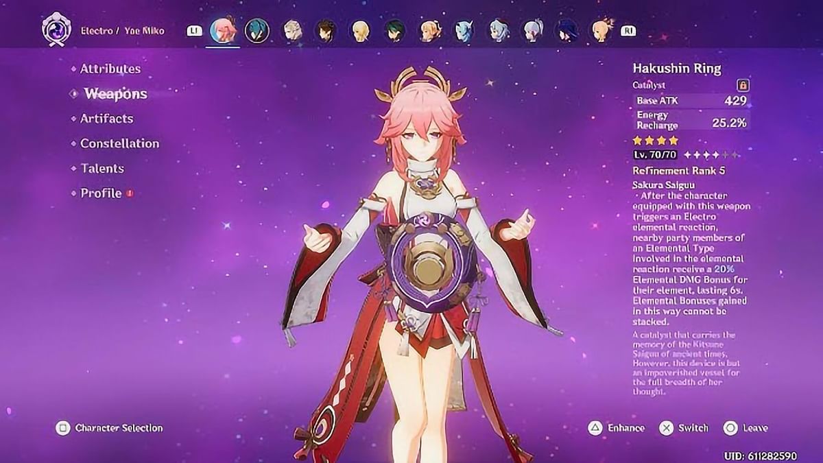 How to get Inazuma's craftable weapons in Genshin Impact