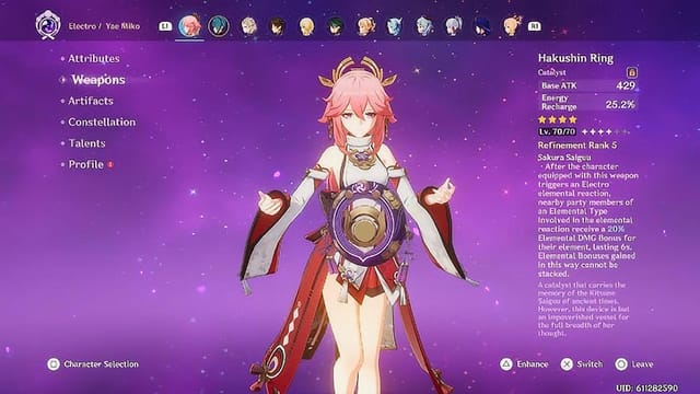 How to get Inazuma's craftable weapons in Genshin Impact