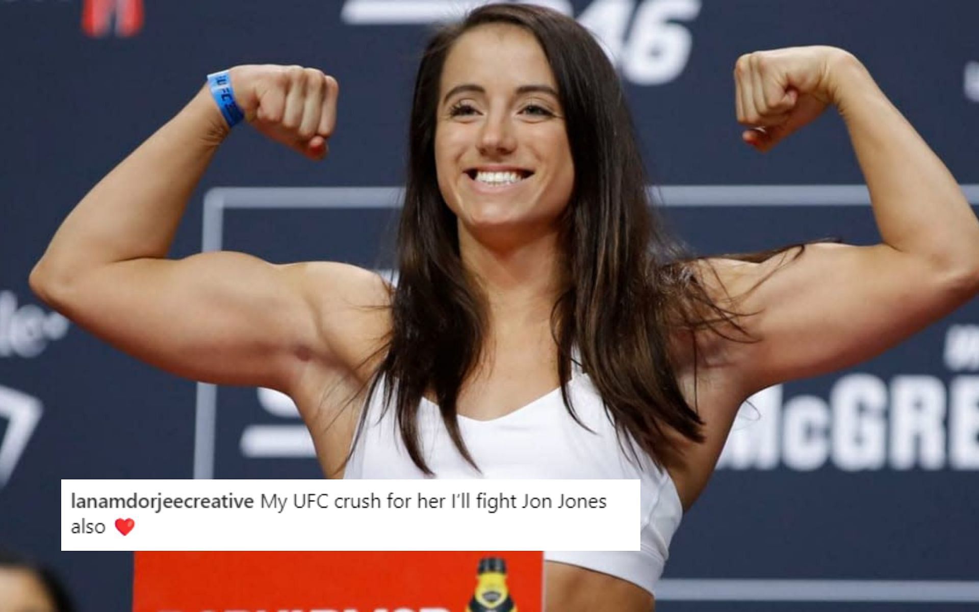 Ufc Ill Fight Jon Jones For Her Fans Gobsmacked As Maycee Barber Posts Rare Photo In