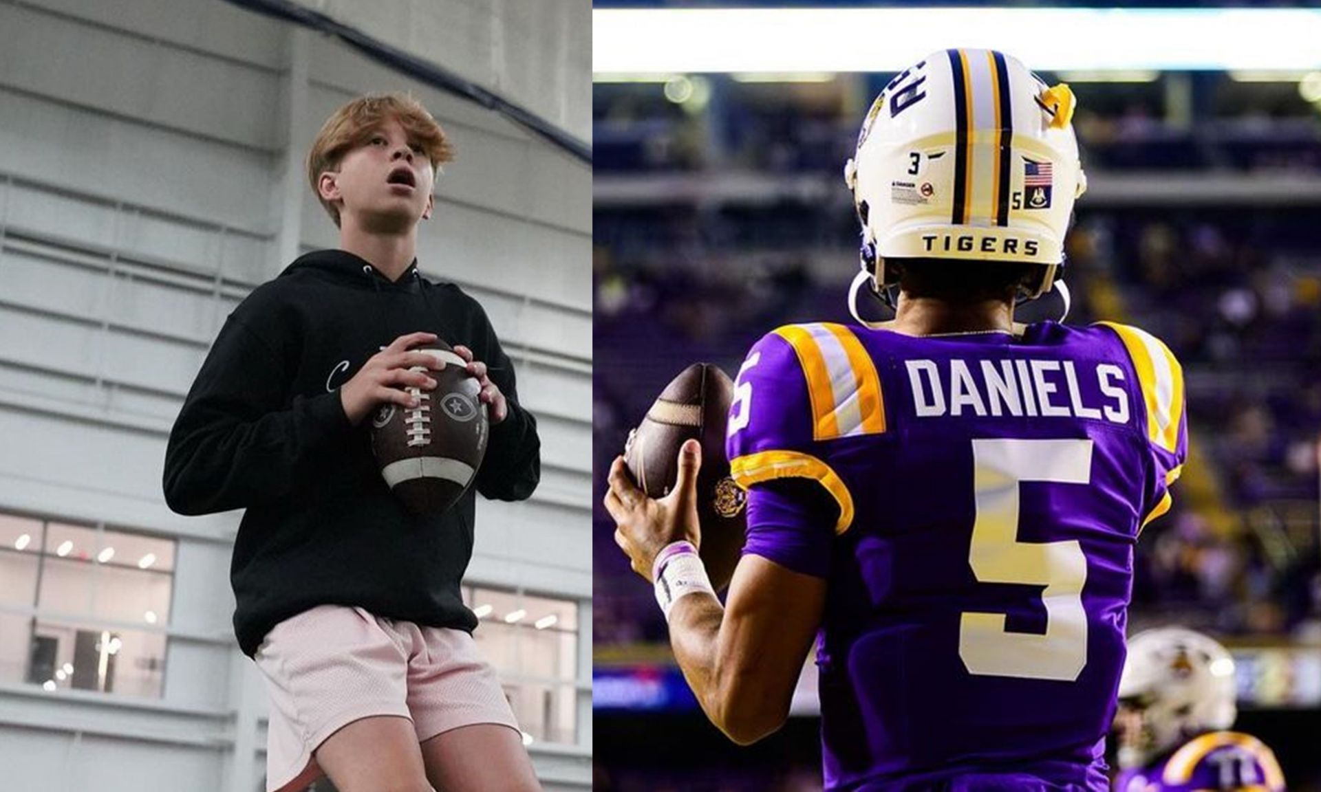 “Told ya’ll” - Lane Kiffin’s sons react to Jayden Daniels bagging ...