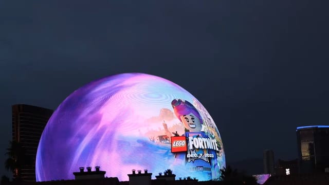 Fortnite Chapter 5 teaser takes over Las Vegas Sphere, sends fans in a ...