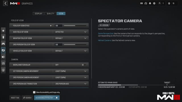 Modern Warfare 3 Accessibility Update: High Contrast, Motor Sensitivity ...