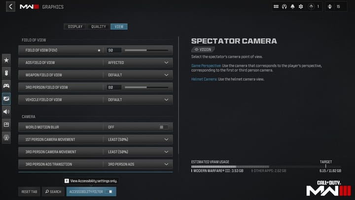 Modern Warfare 3 Accessibility Update: High Contrast, Motor Sensitivity ...