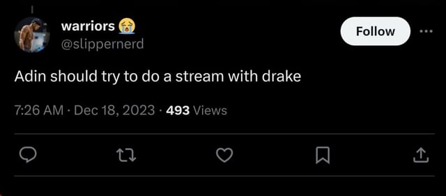 "I'm going to call you Dradin now" - Adin Ross shocked at Drake giving him a shout-out on Kick ...