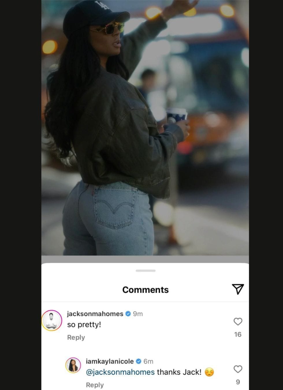 Jackson Mahomes’ interaction with Travis Kelce’s ex-GF Kayla Nicole ...