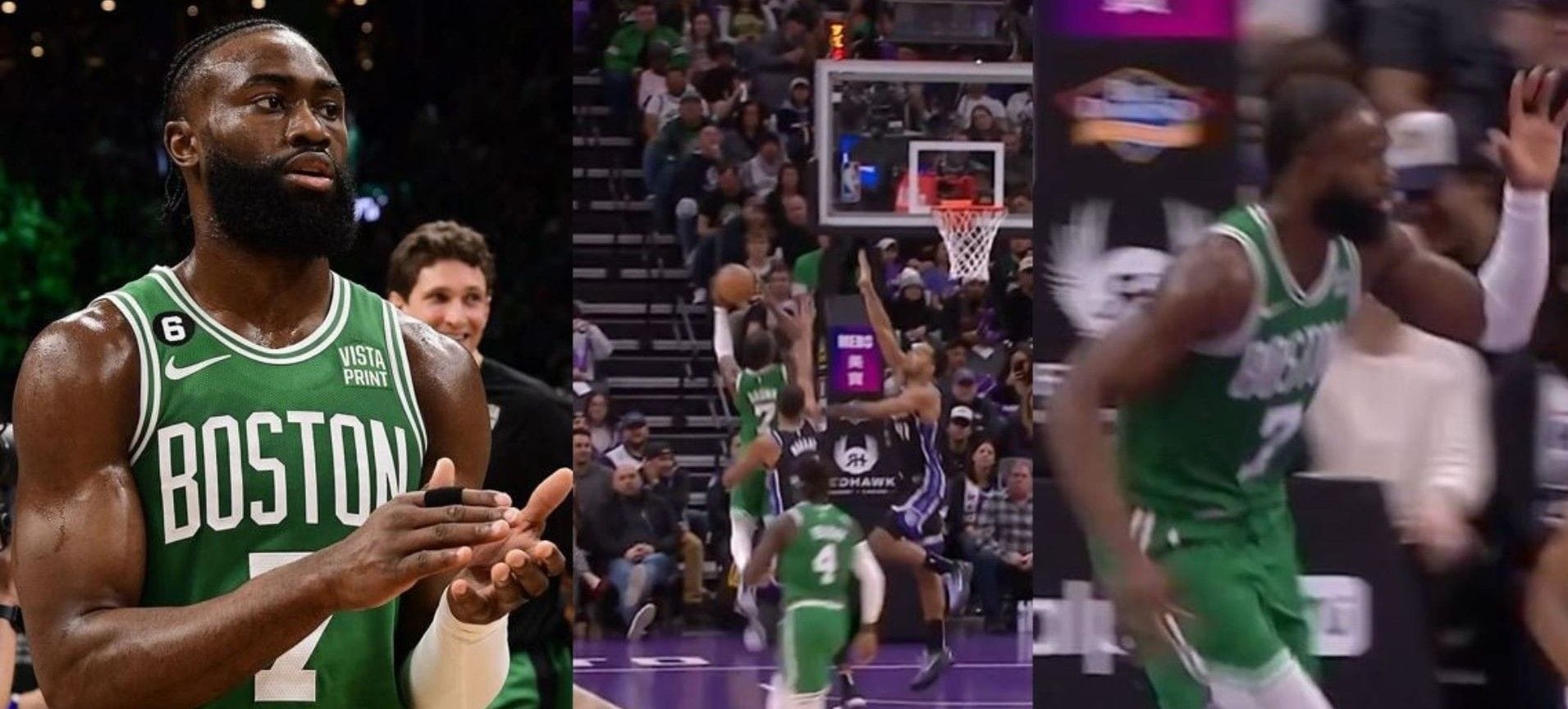 Boston Celtics: "They finna ride bro even harder": NBA fans mock Jaylen Brown for showing off ...