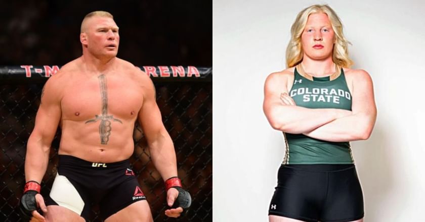 Brock Lesnar: WWE star's daughter Mya Lesnar takes internet by storm ...