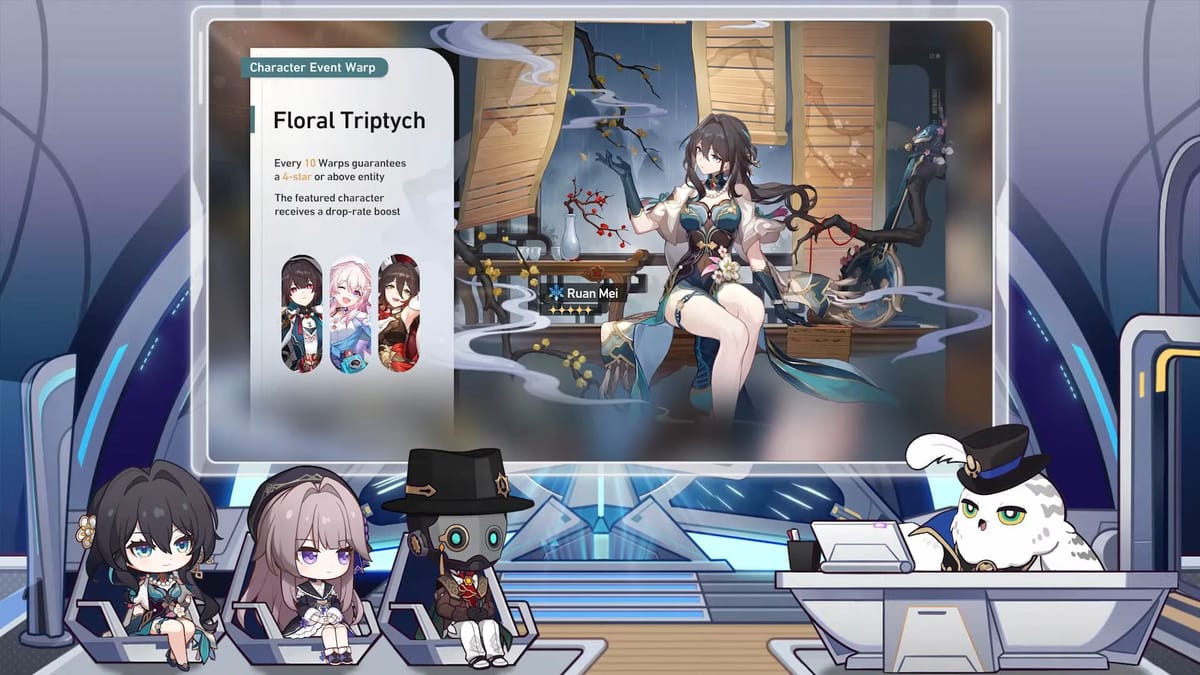 Honkai Star Rail Ruan Mei release date, warp 4-star characters ...