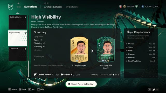 EA FC 24 High Visibility Evolution guide: Best players to use, all ...