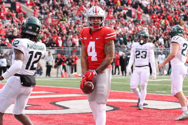 Julian Fleming NFL Draft Projection: When is the Ohio State WR draft ...
