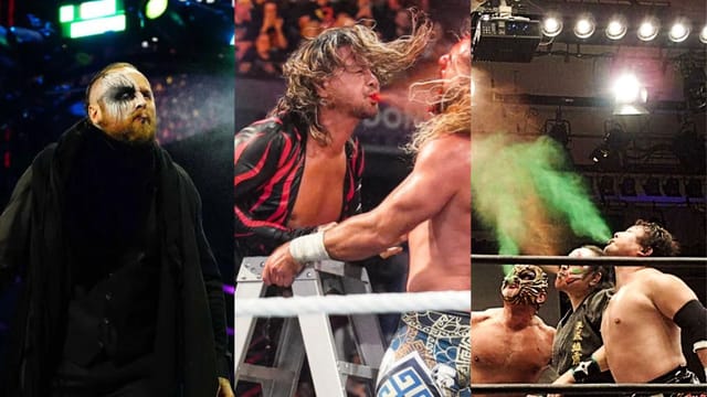 WWE's Shinsuke Nakamura's red mist and every other type explained