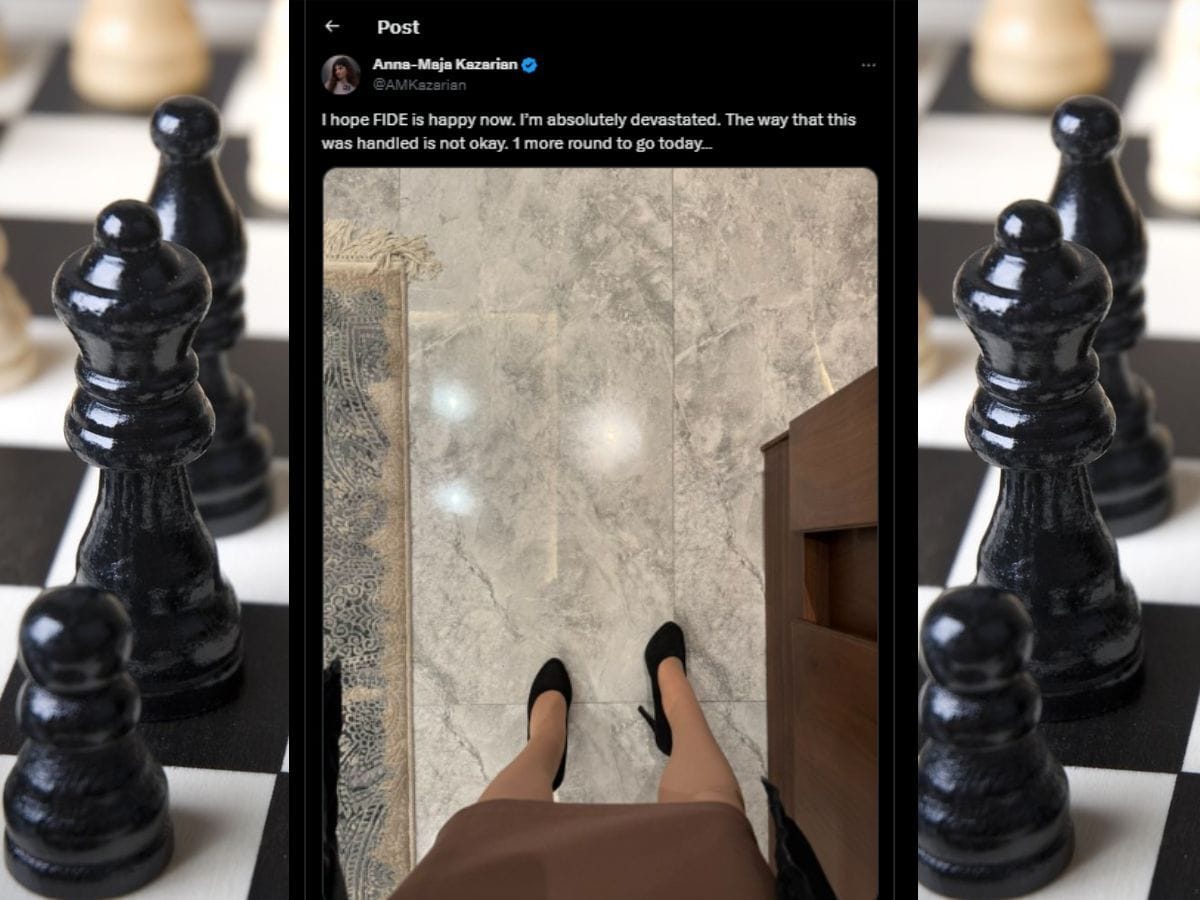 "Everyone is against me” - Anna-Maja Kazarian explains why FIDE fined ...
