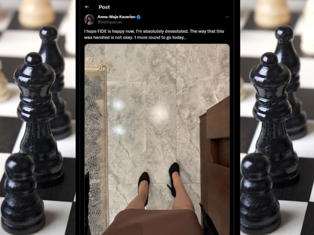 "Everyone is against me” - Anna-Maja Kazarian explains why FIDE fined ...