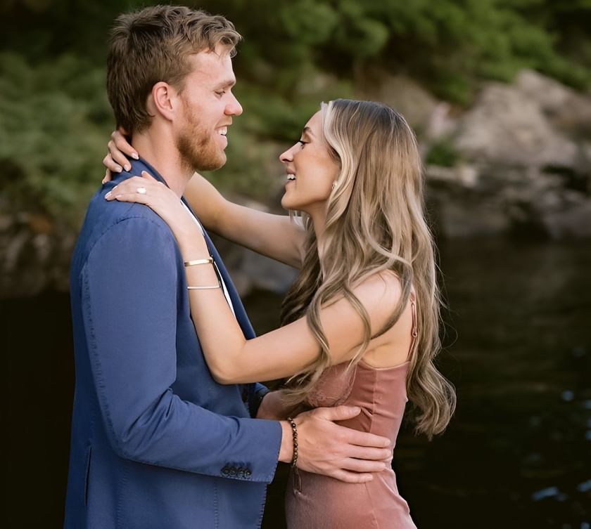 Connor McDavid's fiancee Lauren Kyle discloses the couple's wedding date