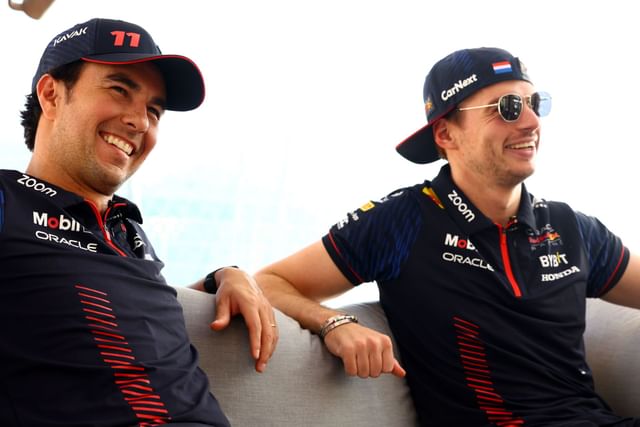 "They're so unserious, I love them": Fans react to Sergio Perez claiming the relationship ...