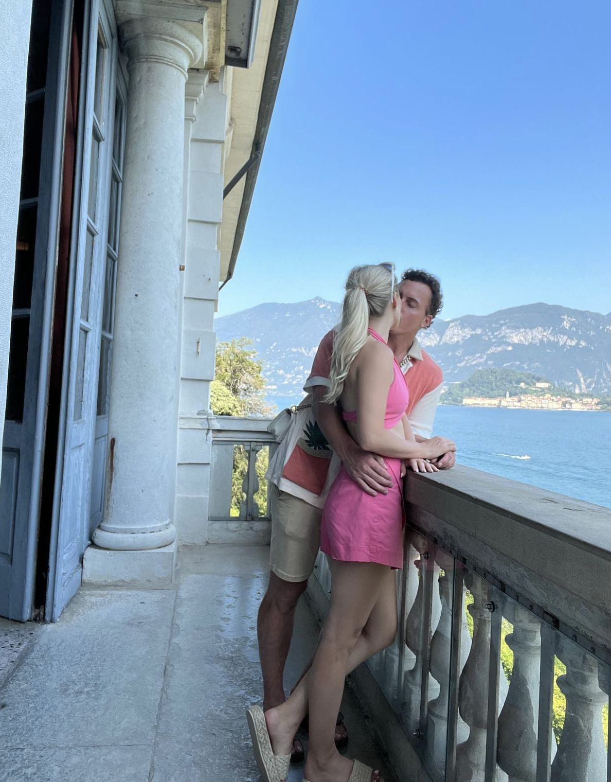 In Photos: Tyson Barrie and wife Emma enjoy scenic beauties of Lake Como
