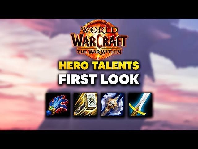 Hero Talent: All World of Warcraft The War Within Hero Talents revealed ...