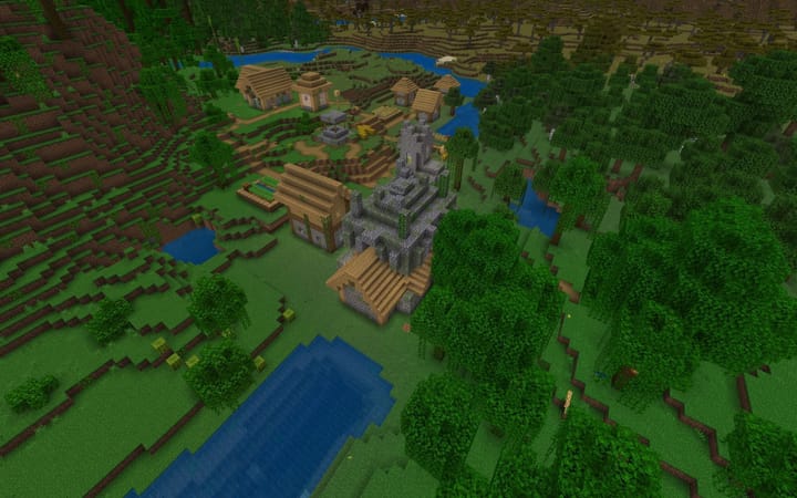 10 weird Minecraft seeds with glitched world generation