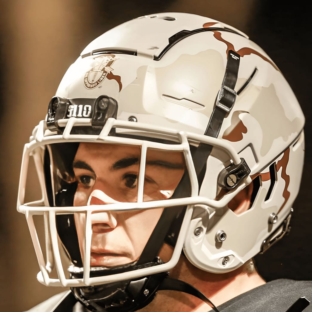 What is on the Army Football Helmet? Exploring the design and meaning ...