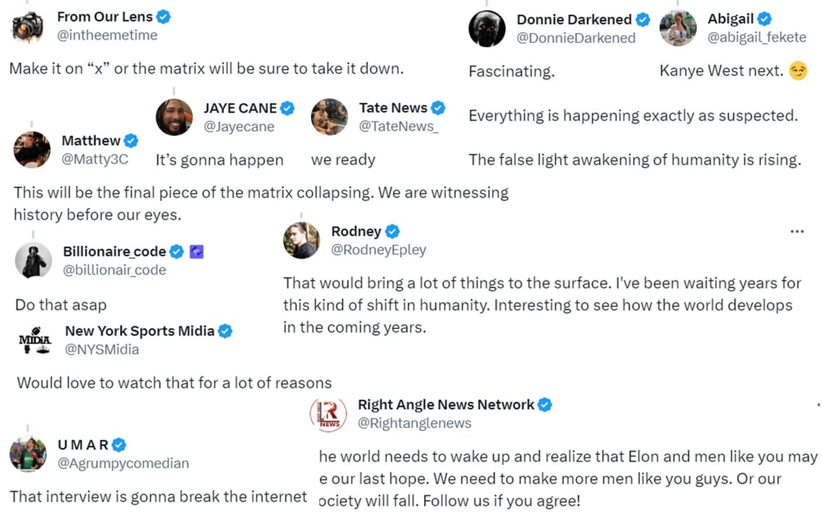 Elon Musk: “We are witnessing history before our eyes” - Andrew Tate ...