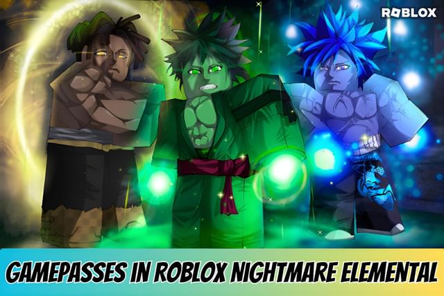 7 best gamepasses in Roblox Nightmare Elemental: December 2023