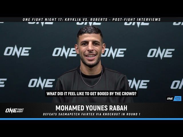 “A dream come true” – Mohamed Younes Rabah on ambition to debut at ONE Championship