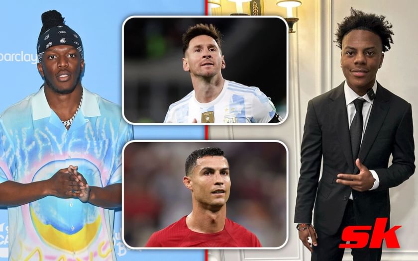 Messi vs. Ronaldo: When KSI slammed "delusional" IShowSpeed over Lionel ...