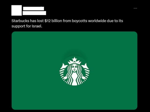 Starbucks: Fact Check: Did Starbucks lose $12 billion from boycott ...