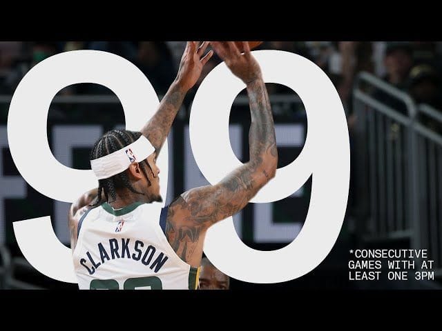 5 longest NBA streaks of consecutive games with a made 3-pointer ft ...