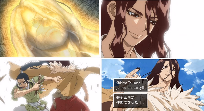 Dr Stone Season 3 Episode 22 Tsukasa Revival And The Start Of A World Tour