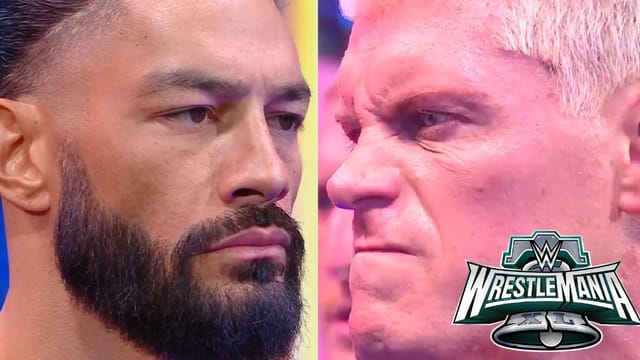 "I'm 200% sure we're finishing the story at WrestleMania," says star ...