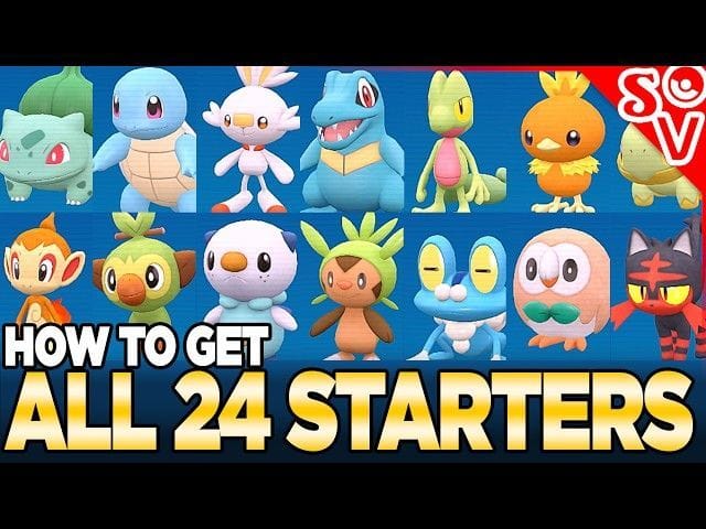 How to get all starters in Indigo Disk in Pokemon Scarlet and Violet