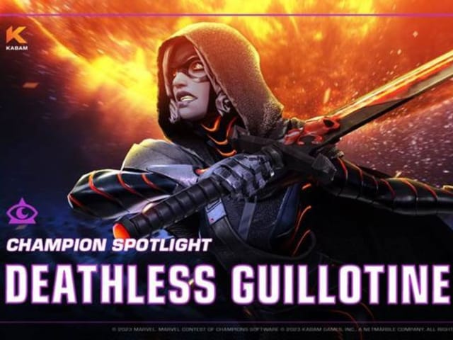 Marvel Contest of Champions introduces new Champion Deathless Guillotine