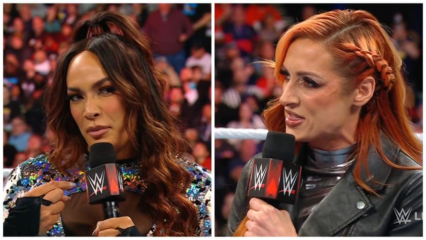WWE: Nia Jax's three-word message after intense face-off with Becky Lynch on WWE RAW