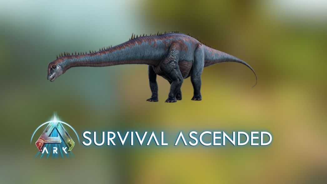 ARK Survival Ascended Diplodocus taming guide