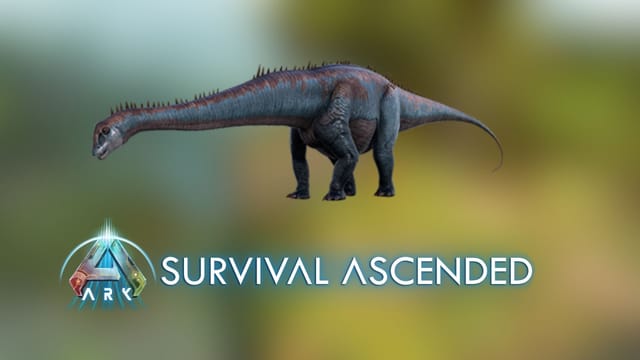 ARK Survival Ascended Diplodocus taming guide