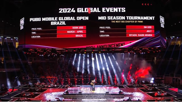 PUBG Mobile announces host countries and prize pools for PMGO, PMWI, and PMGC 2024
