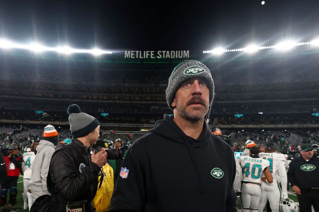 Aaron Rodgers sets ballpark retirement timeline after Jets' 'lost' 2023 ...