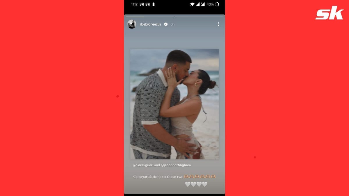 "Future Mrs. Notty" - Jacob Nottingham throws perfect proposal curve to ...