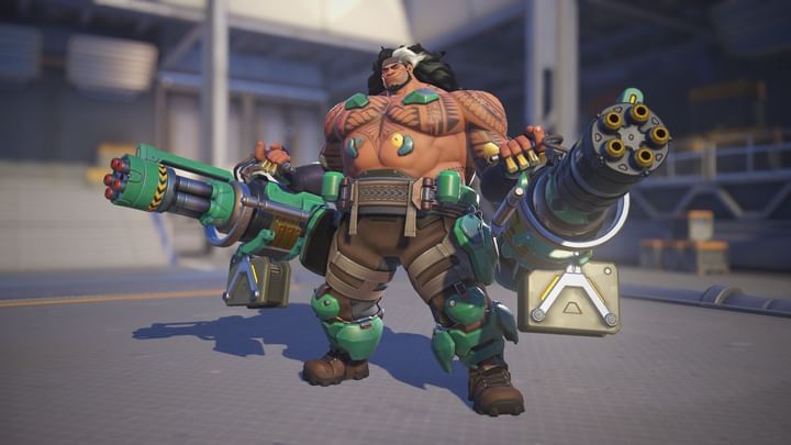 All Mauga skins in Overwatch 2